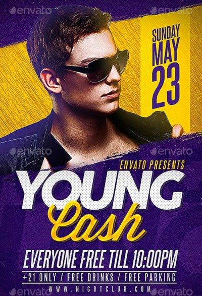 Special Guest Music Flyer Template - DJ Flyer - FFFLYER