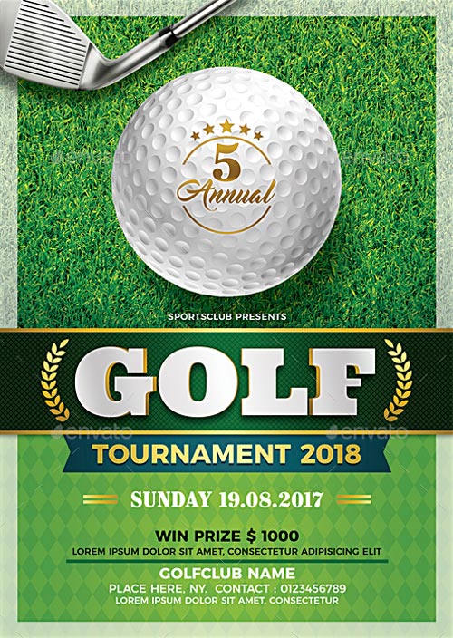 Free Golf Tournament Brochure Template FREE PRINTABLE TEMPLATES