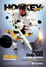 Ice Hockey League Flyer Template - Download best Flyer - FFFLYER