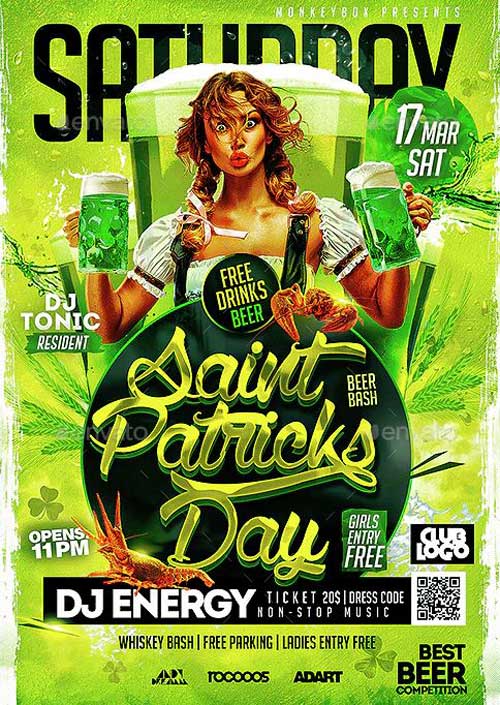 Download The St Patricks Day Party Flyer Template FFFLYER
